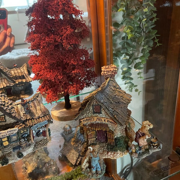 Flat-backed Fern Column | Ornate Miniature Decor | Set of Two - Etsy