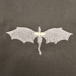 Fourth Wing Inspired Machine Embroidery Design File 5x7 & 4x4 PES JEF ...