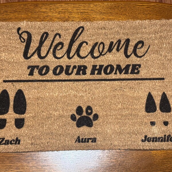 You Don't Even Live Here Funny Doormat, Mean Girls Gift, Welcome Mat ...