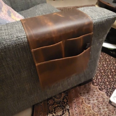 Leather 2-colour Sofa Runner Multiple Colour Runner for Both - Etsy