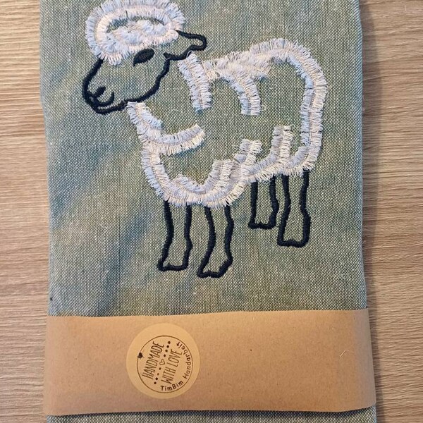 Fluffy Realistic Fringed Sheep Chenille Sheep Lamb Machine Embroidery ...