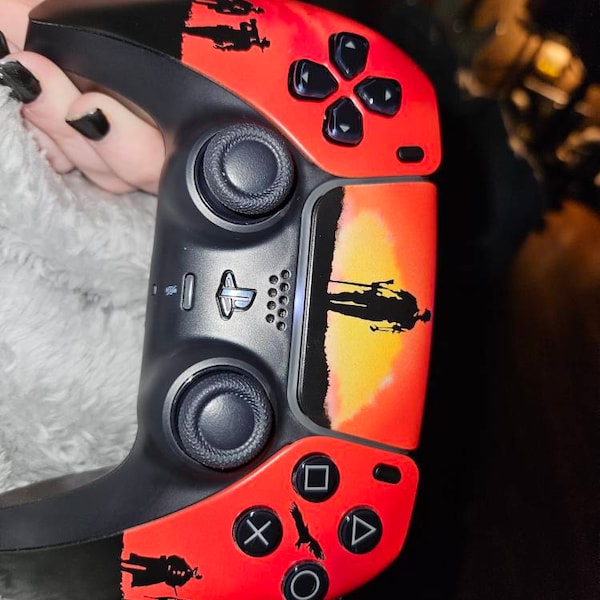 Custom Painted RDR2 Western Themed Controller RDR2 - Etsy