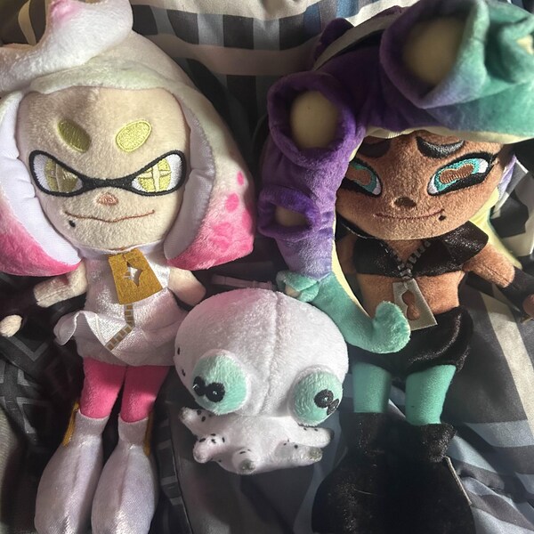 Splatoon PAN Pins Squid Octo - Etsy