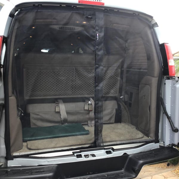 2003-2022 Chevy Express, Roadtrek Barn Style Doors, Side Doors Bug Net ...