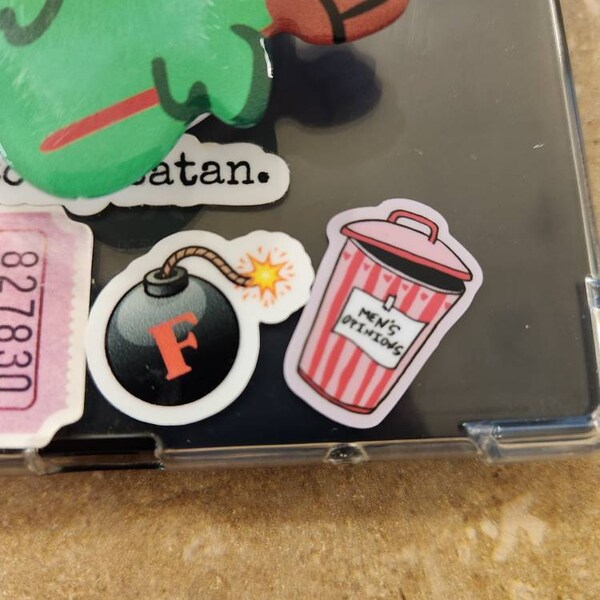 Taters, Not Haters STICKER - Die Cut Sticker, Funny Food Stickers ...