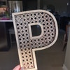 Boho Rattan Letters / Cane Letters / Nursery Letters / Wicker Letters ...