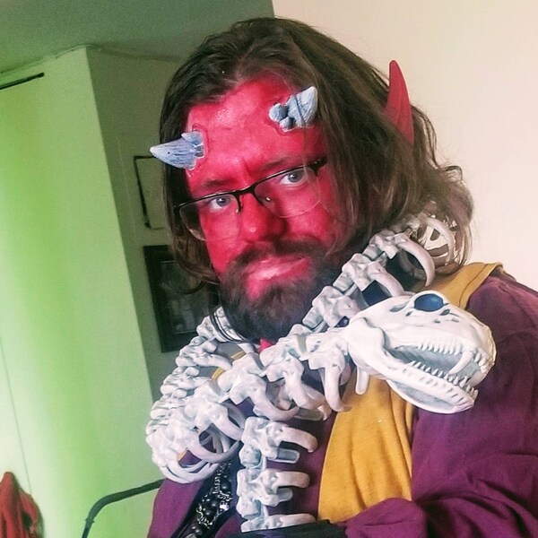 Triple Devil Horns / Silicone Prosthetic / Latex Free / Halloween ...