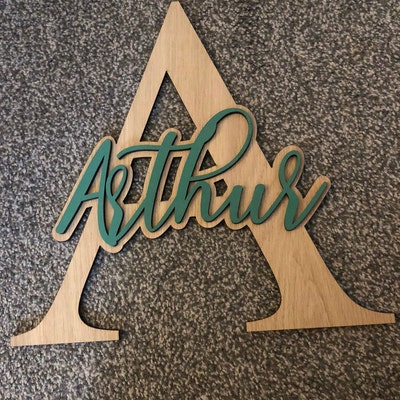 ROAR Wooden Scallop Bunting Flags Kid's Bedroom/nursery/playroom Decor ...