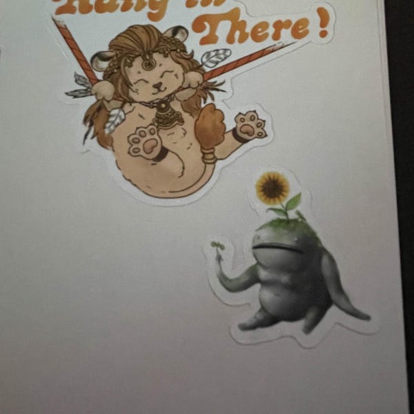 Wuk Lamat 'hang in There' Sticker - Etsy