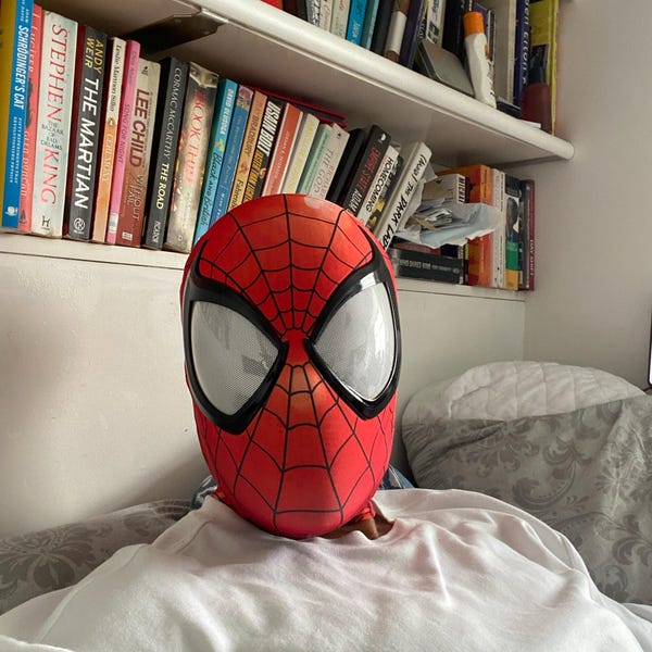Spider Man 2 Black Mask, Amazing Spider Man, Cosplay, Halloween Gift ...