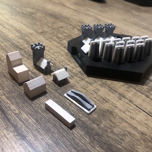 Custom 3d Printed Settlers of Catan Pieces unofficial - Etsy