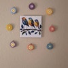 Ceramic Sun/moon Face & Star Tiles, 7pcs, Whimsical Sun/moon Face ...