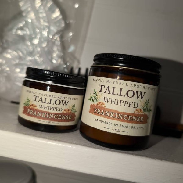 Tallow Coffee Infused Eye Cream, Whipped Balm Caffeine Under Eye Face ...