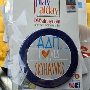 Chi Omega LSU Homefield Advantage Gameday Button - Etsy