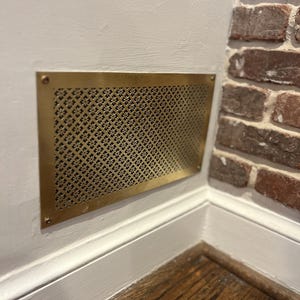 Bespoke Brass Air Vents Handcrafted Design & Custom Options - Etsy