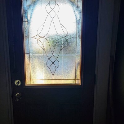 Custom Size Stained Glass Window Film, Window Privacy Films, Colorful ...