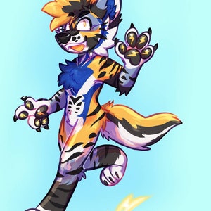 Furry Reference Sheet Base - Etsy