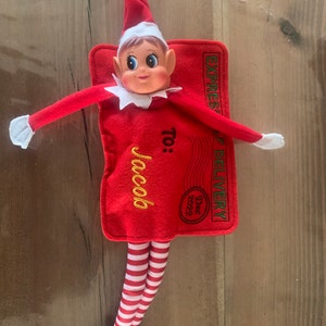 Personalised Elf Arrival Envelope or Elf Return: NORTH POLE Envelope ...