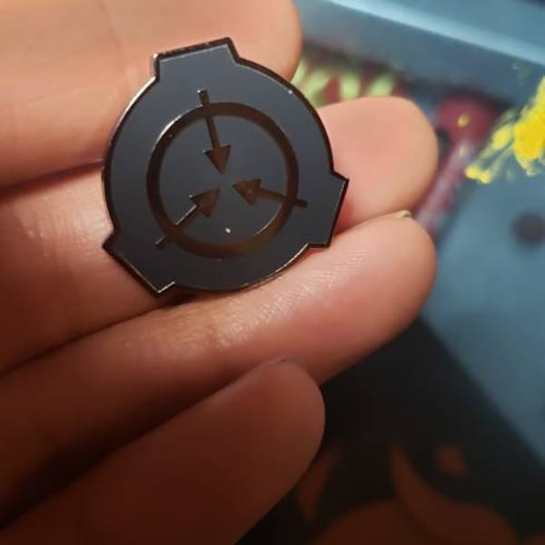 Blue WARNING Sign Poster / SCP Foundation / Unlimited Series POD - Etsy