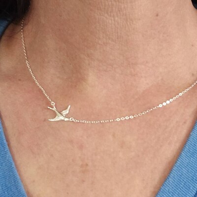Gold Necklace, Solid Gold Chain, Tiny Gold Chain, Dainty Gold Chain ...