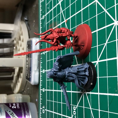 Wight King Undead Multiple Scales Resin 3D Printed Miniature DND ...