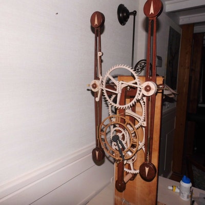 NONUS Wooden Clock Kit - Etsy