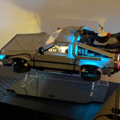 Acrylic Display Stand for Back to the Future Time Machine Set 10300 ...