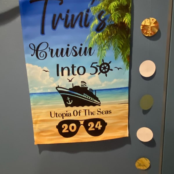 Magnetic Cruise Sign, Not All Who Wander Custom Cruise Sign Including ...