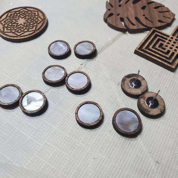 Genuine Mother of Pearl Shell Veneer Inlay Overlay Luthier Scrapbooking ...