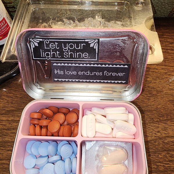 Altoid Tin Insert - Divider Insert Organizer, Sewing Kit Trinket ...