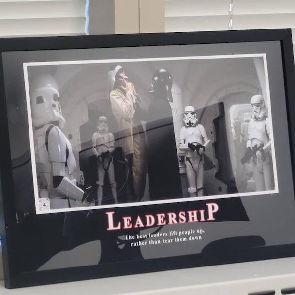Digital Download Darth Vader leadership Poster 2 - Etsy