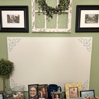 Large Personalized Magnet Board-custom Magnetic Message Board-kids Art ...