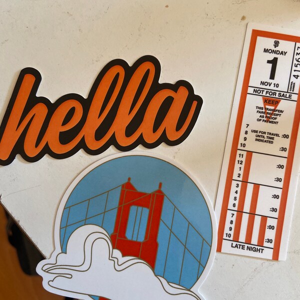 The San Francisco Native Sticker Pack - SF - San Francisco - Native ...