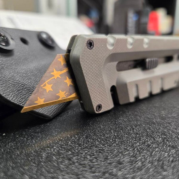 Laser Etched Utility Blade, Custom Utility Knife Blades, Laser Engraved ...