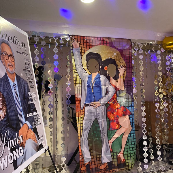 Personalized Photo Magazine Style Poster Printable, Entrance Sign ...