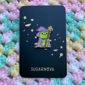 Yer a Wizard Froggy Enamel Pin / Halloween, Frog, Dnd, Dungeons and ...