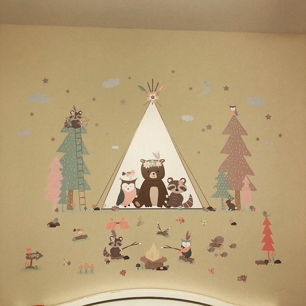 City Life Wall Decals- Wall Art Stickers - Etsy