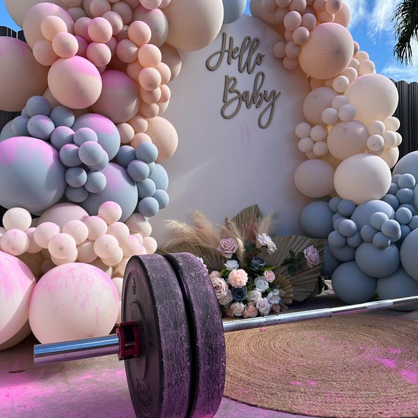 Hello Baby Sign, Oh Baby Shower, Gender Reveal, Cute Baby Shower Back ...