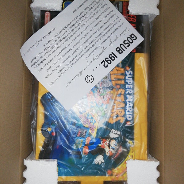 Polystyrene for Super SNES Narrow Box aka Polys / Insert / Foam ...