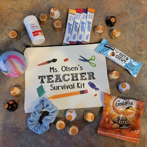 Teacher Survival Kit, Gift for Teacher, End of Year Teacher Gift ...
