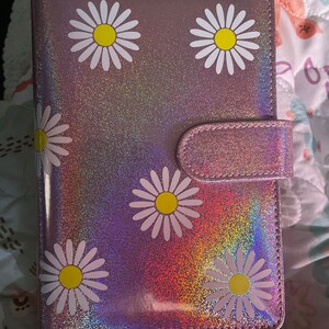 Daisy Budget Binder Cash Envelope System A6 Binder Money | Etsy