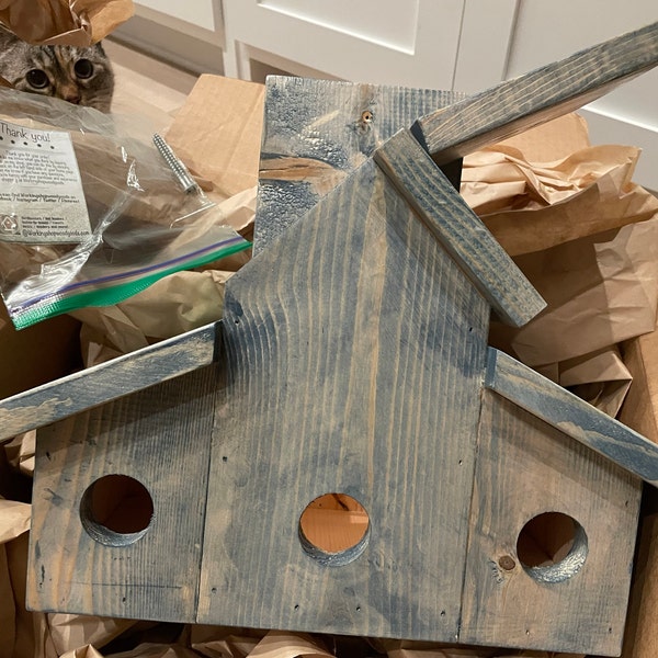Roosting Box - Winter Roost Box - Nesting Box - Bluebird Birdhouse ...