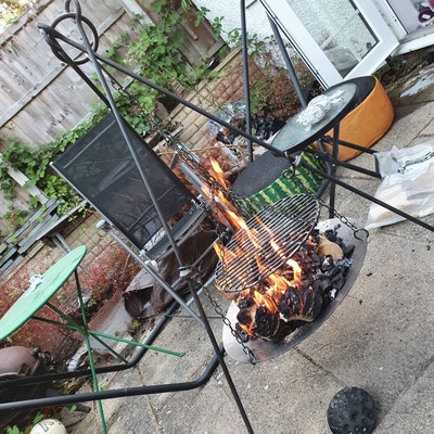 Campfire Cooking Squirrel Cooker - Etsy