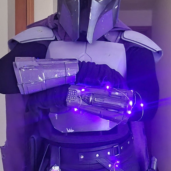 20 LED Cosplay String Fairy Lights 7ft Portable Battery Costume ...