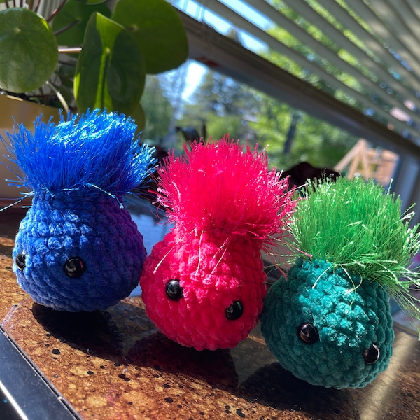 Barnacles - Handmade Crochet Plush Soft Toy Barnacle Colorful Plush ...