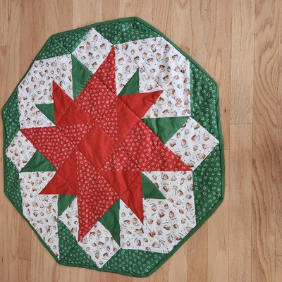 Christmas Tree Table Runner Quilt Kits From Quiltiesisters. - Etsy Canada