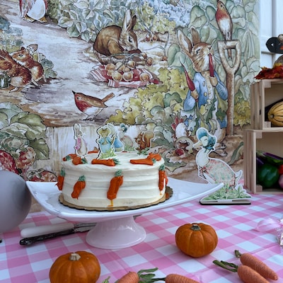 Peter Rabbit Figure Wooden Peter Rabbit Table Decor Peter Rabbit Wooden ...