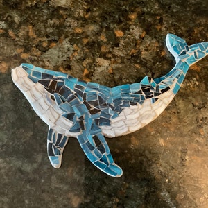 Chickadee DIY Stained Glass Mosaic Kit - Etsy