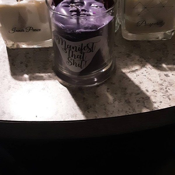 Manifestation Candle, Manifestation Spell, Manifestation Ritual, Law of ...