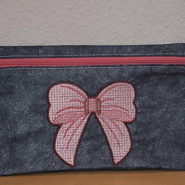 Cherries Bow Machine Embroidery Design, Coquette Embroidery Design ...